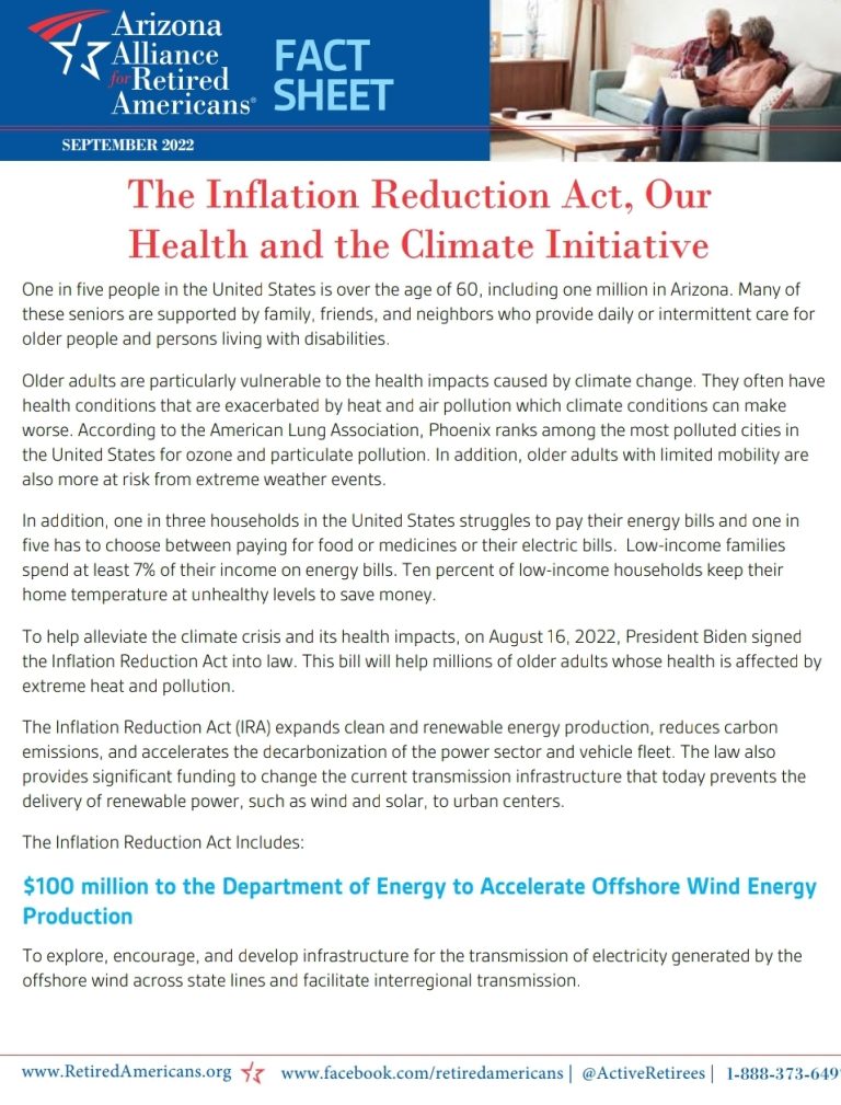 Fact Sheets - Arizona